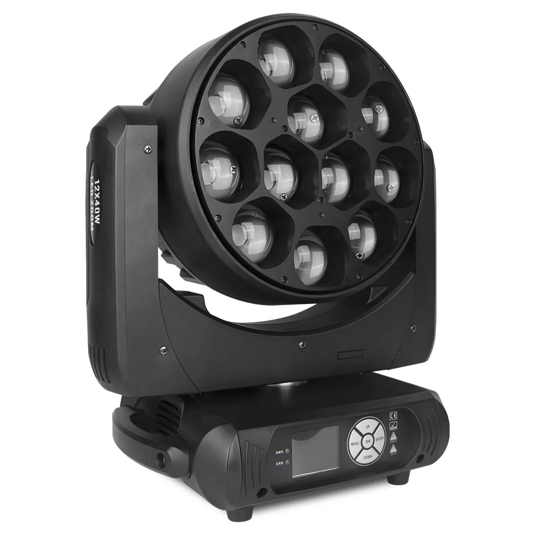 MH 1240 12x40w LED MOVING HEAD WITH ZOOM - China Top Reliable Stage ...